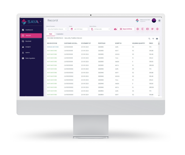 ReconX: AI-Powered Data Accuracy and Reconciliation